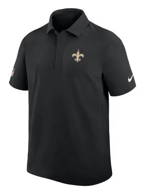 Nike New Orleans Saints City Pride Sideline Dri-fit Nfl Polo - Black