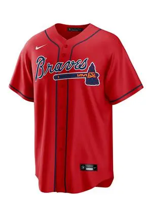 Nike Austin Riley Atlanta Braves Mlb Replica Jersey - Red