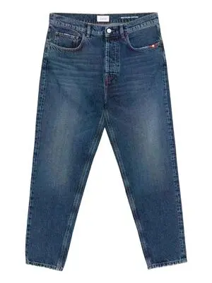 AMISH Five-pocket Straight-leg Jeans - Blue