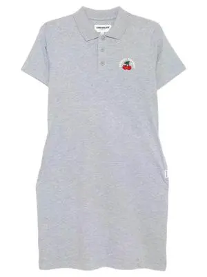 CHOCOOLATE Polo Dress - Grey