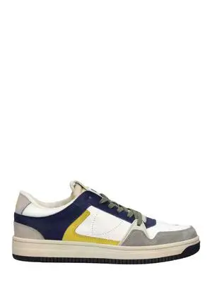 Philippe Model Panelled Low Top Sneakers - White