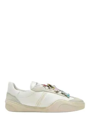 Acne Studios Charm-detail Low-top Sneakers - White
