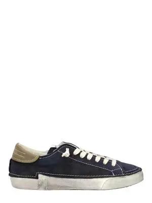 Philippe Model Suede Low-Top Sneakers Blue