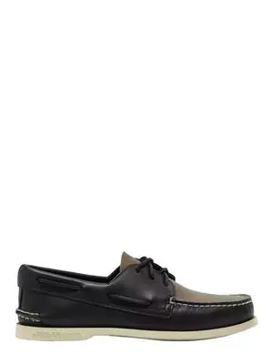 Sperry A/o 3-eye Boat Shoes - Black