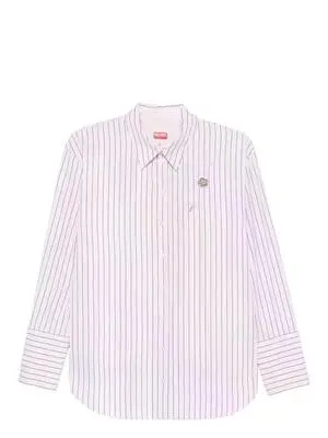 KENZO Striped Pin-Detail Shirt