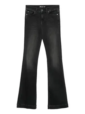 Liu Jo Embellished Flared Jeans - Black