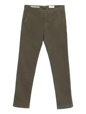 Jacob Cohen Welt-Pocket Trousers Green