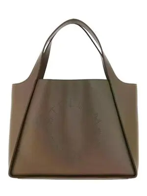 Stella McCartney Logo-embellished Tote - Brown
