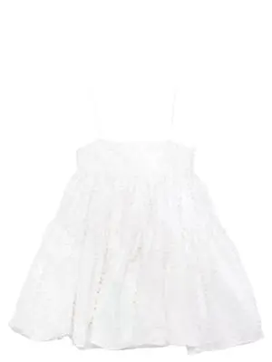Cecilie Bahnsen Oberra Mini Dress - White