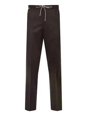 Corneliani Drawstring Trousers - Brown