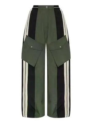 Palm Angels Pocket Straight Trousers - Green