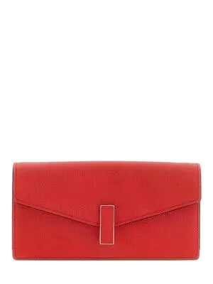 VALEXTRA Iside Clutch - Red