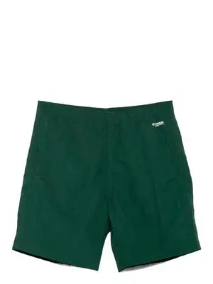 CHOCOOLATE Logo Track Shorts - Green