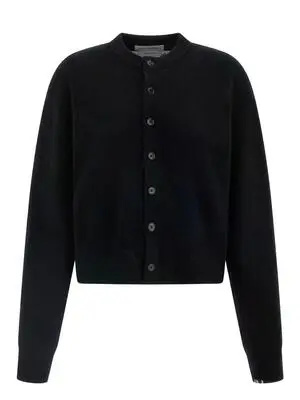 EXTREME CASHMERE X Button-cuffed Cardigan - Black