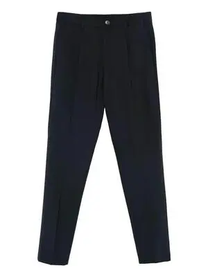 Herno Pleated-front Trousers - Blue
