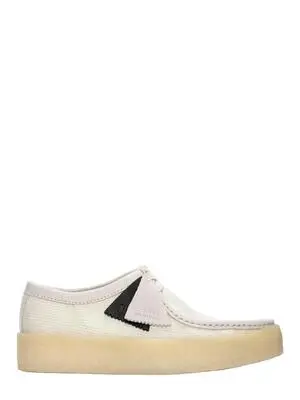 Clarks Cup Desert Boots - White