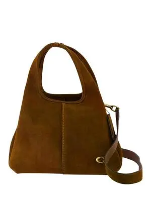 COACH Lana Shoulder Bag With Logo Detail - Brown