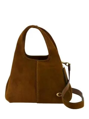 COACH Lana Shoulder Bag With Logo Detail - Brown
