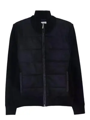 VENGERA Quilted Knit Jacket - Blue