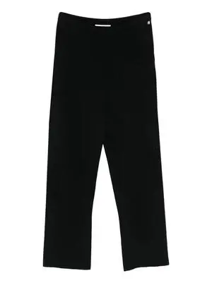 EXTREME CASHMERE X Cashmere-blend Trousers - Black