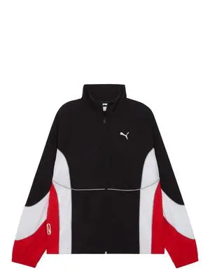 PUMA Tech-X Track Jacket WV Black-for All Time Red