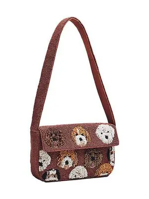 Anthropologie By Anthropologie Fiona Beaded Animal Bag Multidog