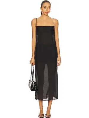EAVES X Coco Ettore Maxi Dress - Black