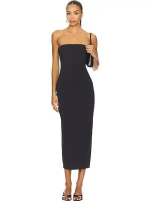 EAVES Bo Tube Maxi Dress - Black