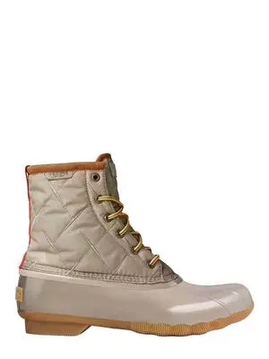 Sperry Saltwater Quilted Duck Boots - Neutrals