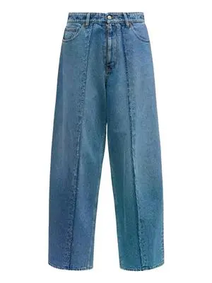 MAISON MARGIELA Frayed-detail Jeans - Blue