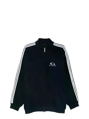 Balenciaga Loop Sports Icon Zip-up Sweatshirt - Blue
