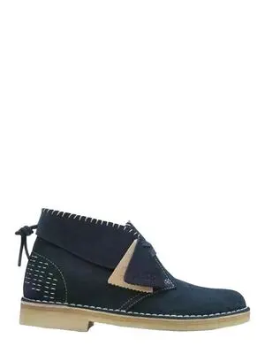 Clarks Suede Desert Boots - Blue