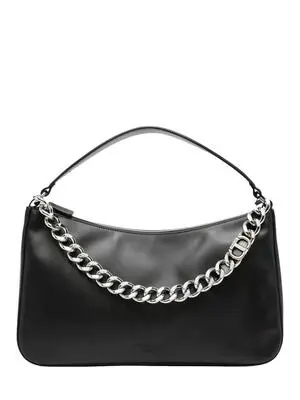 TWINSET Medium Liliane Shoulder Bag - Black