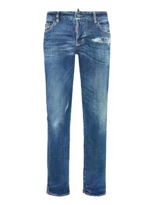 Dsquared2 Logo-patch Jeans - Blue