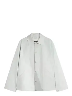 JIL SANDER Logo-print Jacket - Grey