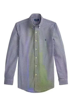 Polo Ralph Lauren Gingham Long-sleeved Shirt - Blue