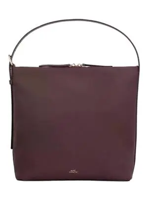 A.p.c. Vera Leather Shoulder Bag - Brown