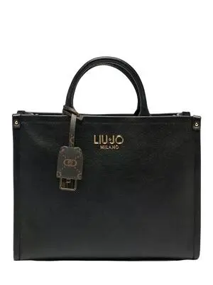 Liu Jo Logo-plaque Tote Bag - Black