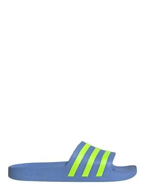 Adidas Adilette Aqua Slides Blue Fusion/lucid Lemon