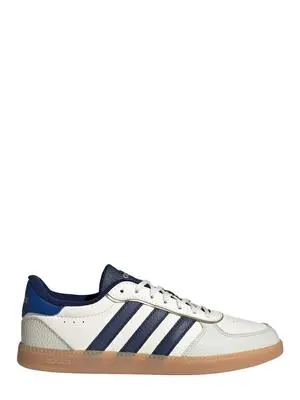 Adidas Breaknet Sleek Sneakers - Core White/dark Blue/royal Blue