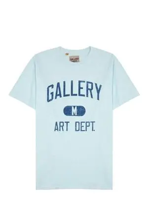 GALLERY DEPT. Art Dept Tee Shirt - Light Blue/white