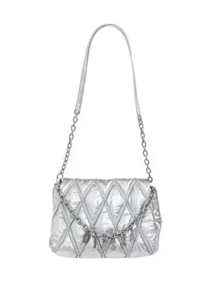 DIESEL® Shoulder Bag With Chain Strap - Grey
