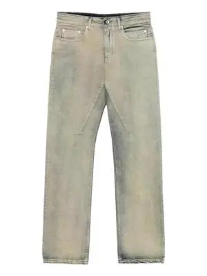 Rick Owens Faded Five-pocket Jeans - Blue