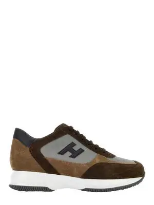 Hogan Interactive Sneakers - Brown