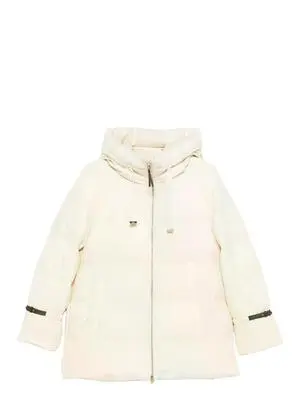 Herno Hooded Quilted Jacket - Neutrals