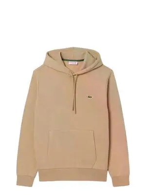 Lacoste Embroidered-logo Hoodie - Neutrals