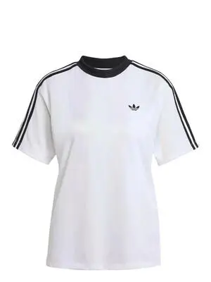 Adidas Jacquard Jersey Top - White
