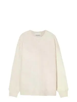 Closed V-neck Sweatshirt - Neutrals