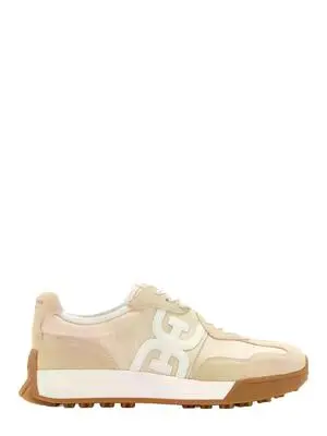 Sam Edelman Langley Lace-Up Sneakers Neutrals
