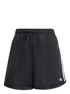 Adidas Striped Short Shorts - Black